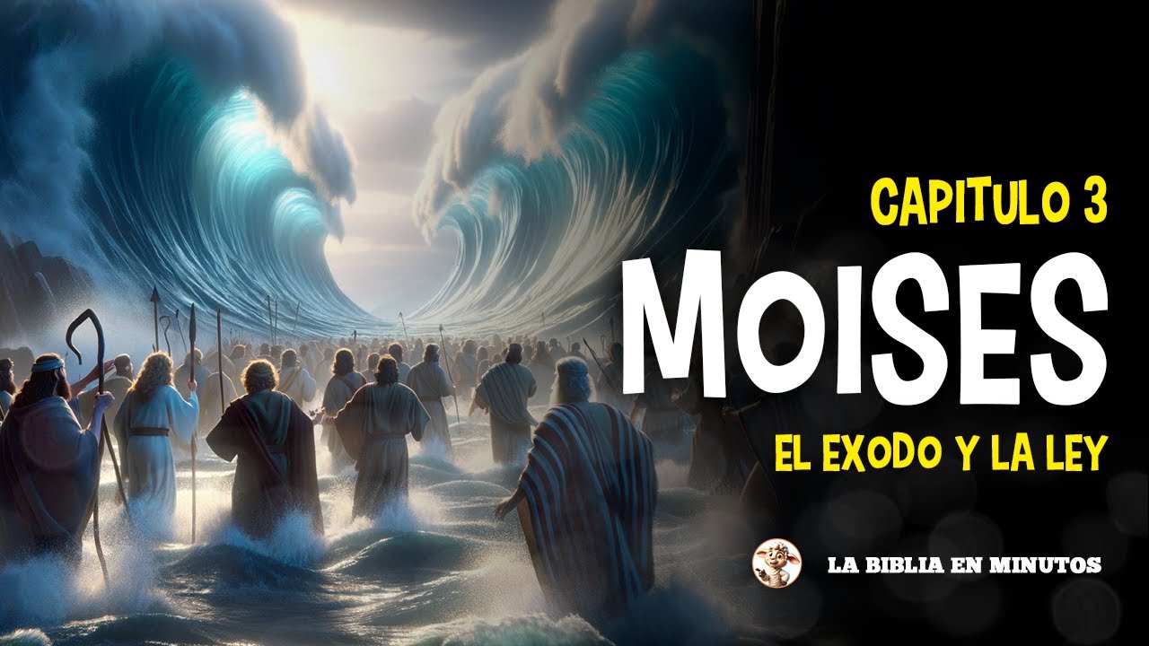 MOISES Capitulo 3: El Exodo y La Ley | La Biblia en Minutos - YouTube
