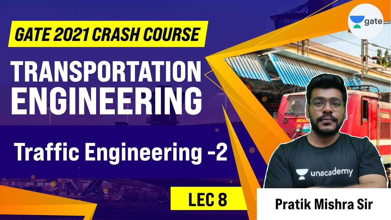 Traffic Engineering-2 | L:8 | Airport and Railway Engineering (Crash ...