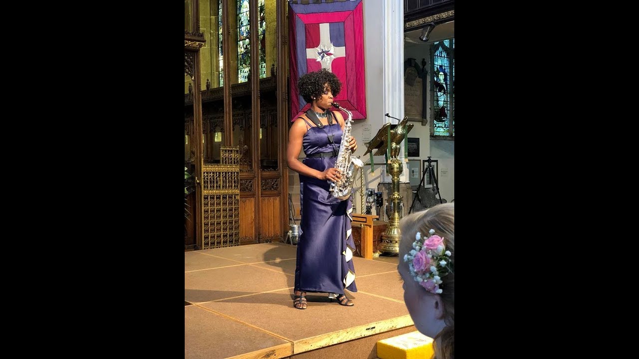 Sax Cover My Redeemer Lives - Millicent Stephenson (Saxophonist) - YouTube