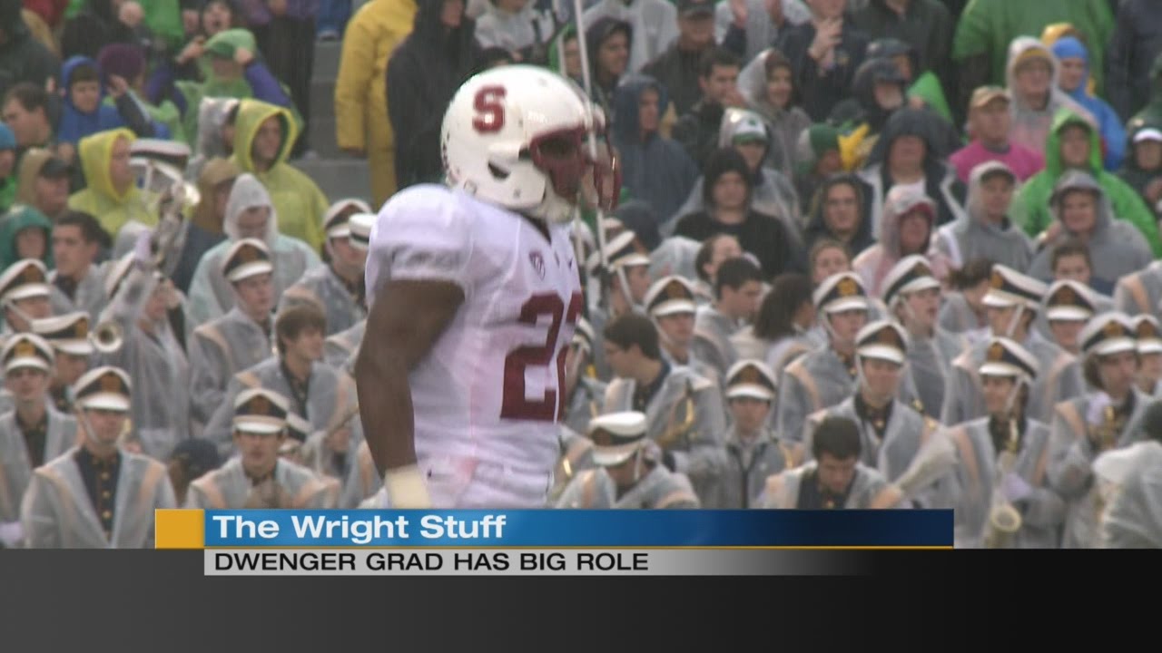 Notre Dame gearing up to stop Dwenger grad Remound Wright. - YouTube