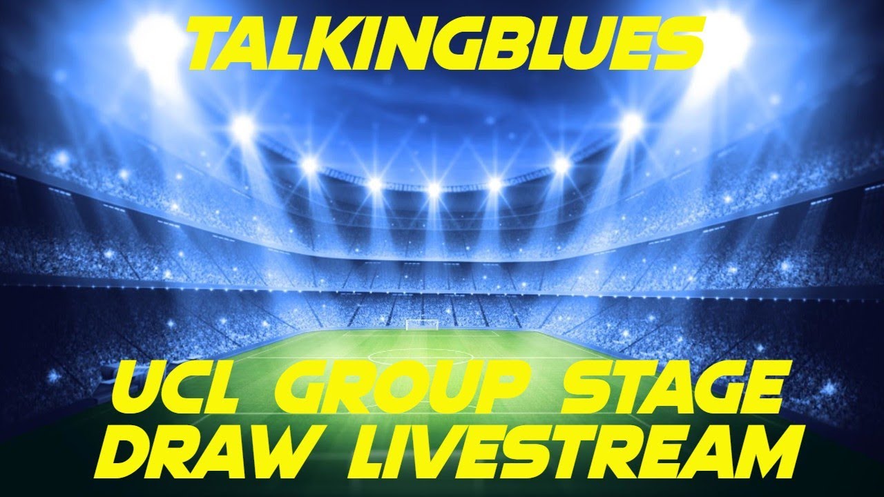 UCL - Group stage draw watchalong - YouTube