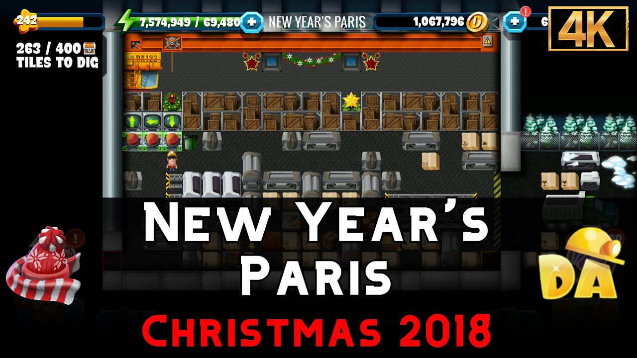 New Year's Paris | Christmas 2018 #15 | Diggy's Adventure - YouTube