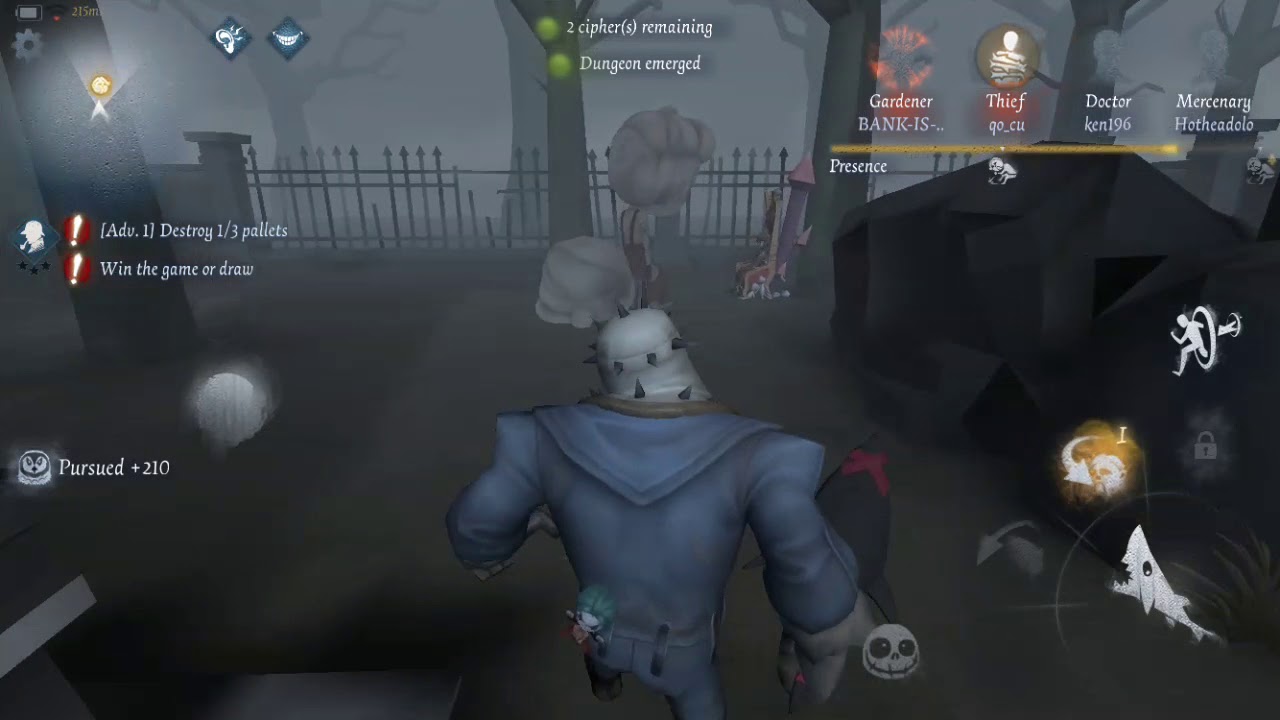 [Identity V] Hunter Gameplay : Hell Ember - YouTube