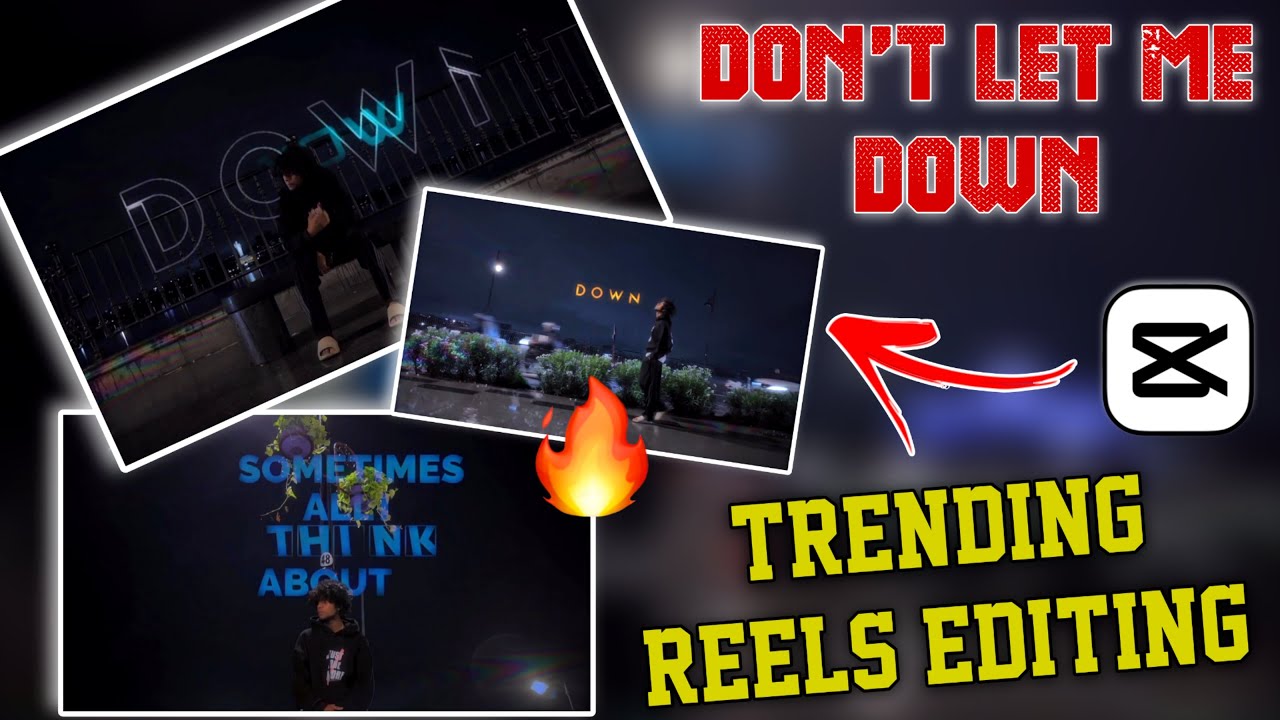 Don't Let Me Down Trending Lyrics Reels Editing || Instagram Trending ...