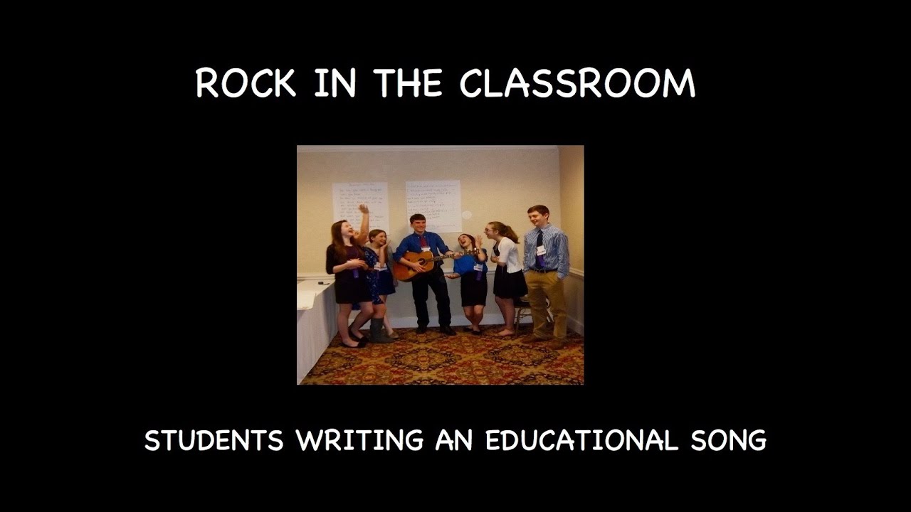 Students Writing An Educational Song / Rock In The Classroom - YouTube