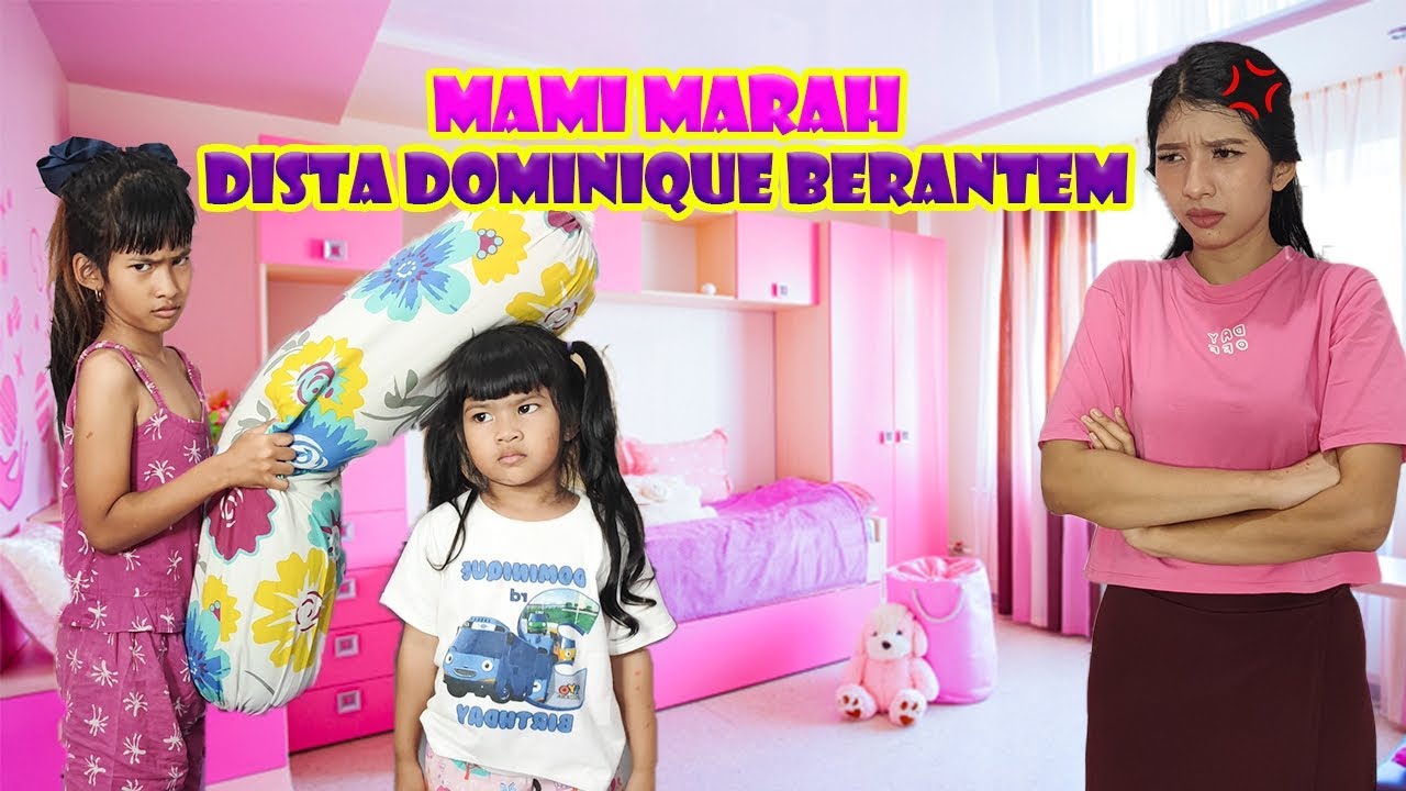DISTA DI MARAH MAMI😡!! BERANTEM SAMA DOMINIQUE!! #viralvideos - YouTube