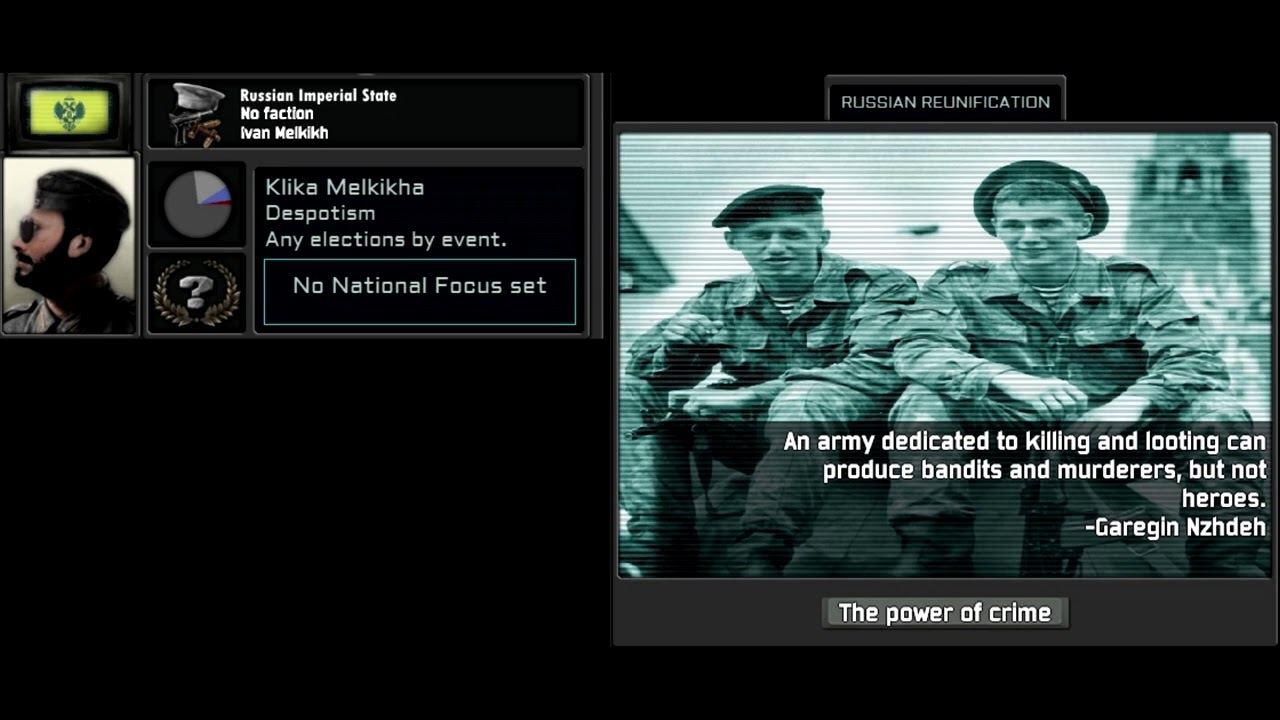 TNO Custom Super Events - Post-Taboritsky Russian Reunification - YouTube