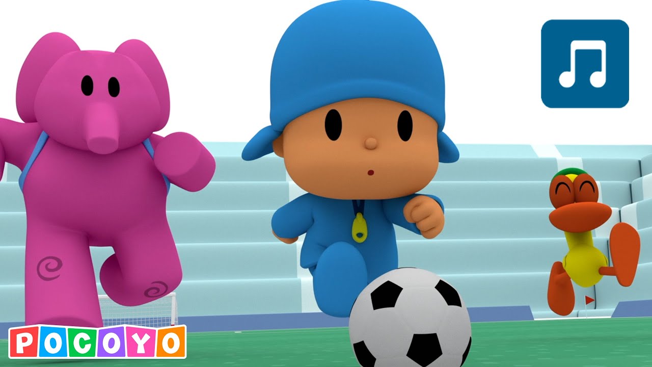 ⚽️ Pocoyo's FOOTBALL song! | Nursery Rhymes & Baby Songs | Pocoyo ...