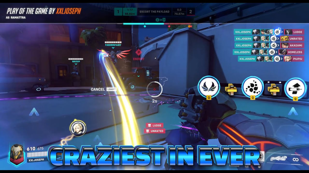 fastest Ramattra ULT + nano boost + mercy boost ACE - YouTube