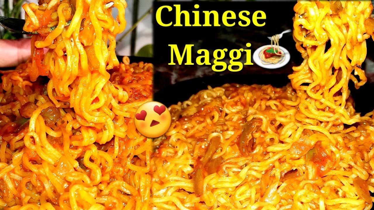 Chinese Maggi 🔥 | how to make chinese maggi | Chinese maggi noodles ...