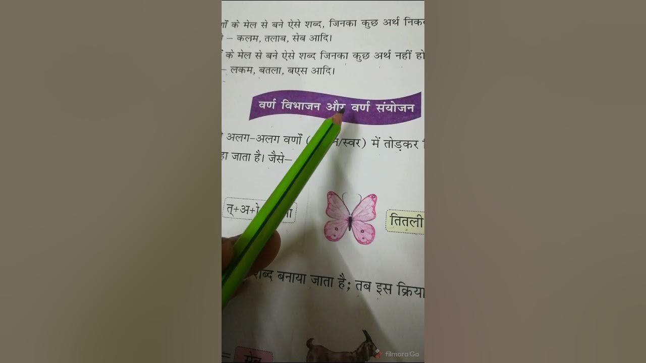 Class 3 Hindi language Lesson 3 shabd aur vakya (word and sentence) - YouTube