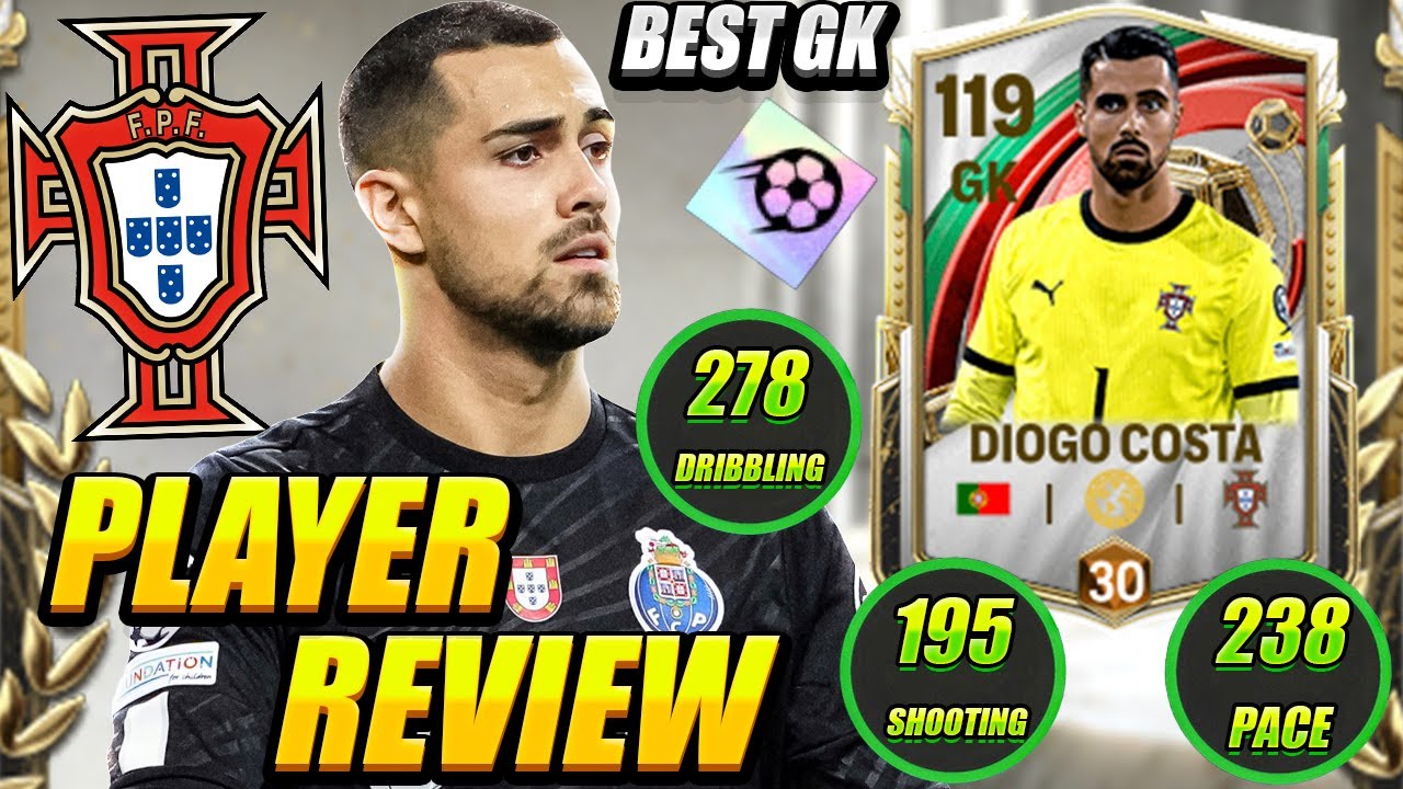 HE IS A WALL! 🧤 114 Nation’s Story Portugal Diogo Costa Player Review ...