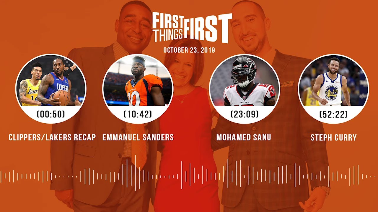 First Things First Audio Podcast(10.23.19)Cris Carter, Nick Wright ...