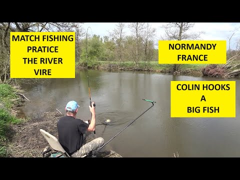 MATCH FISHING PRACTICE From the river Vire in France - YouTube