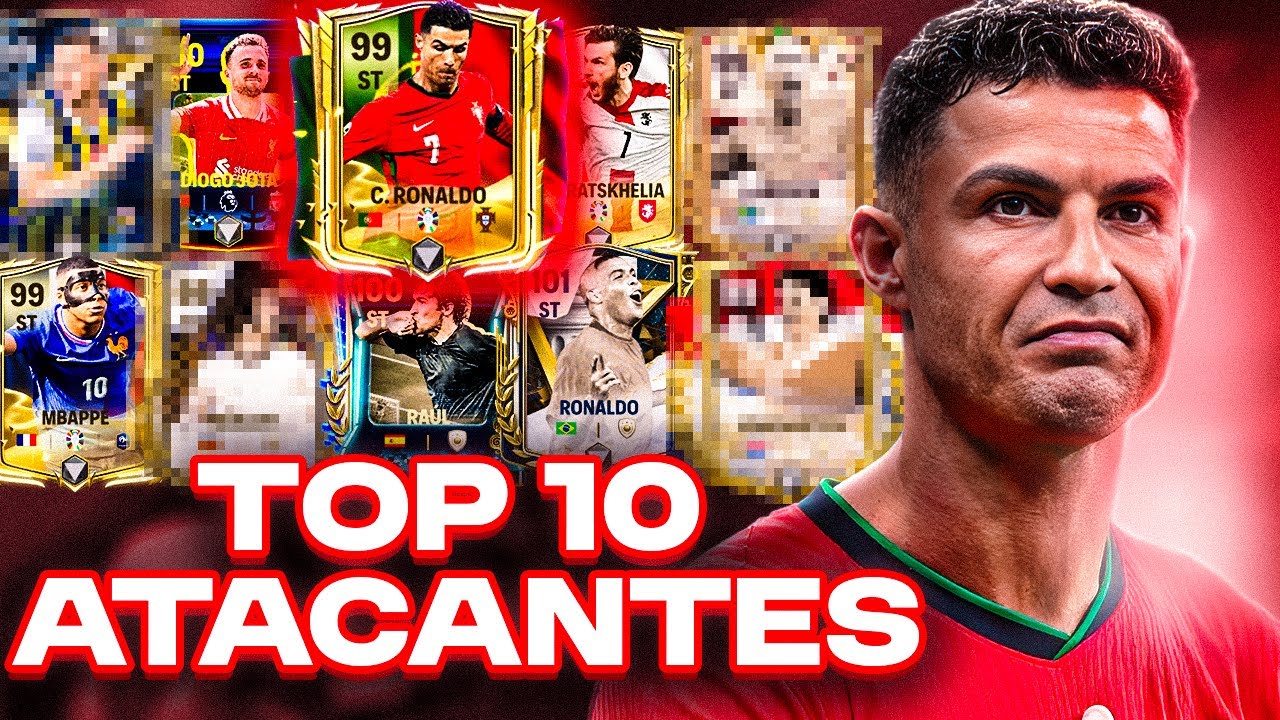 ⭐TOP 10 ATACANTES FC MOBILE 25! 💎TIER LIST DOS MELHORES ATACANTES ...