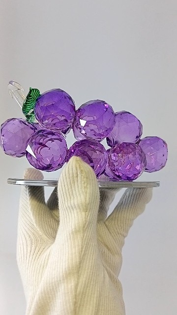 Crystal Grapes 🍇 Showpiece Best home decor ornaments idea - YouTube