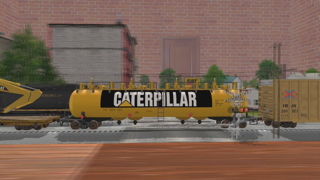 Trainz A New Era - Cat Machines on The Rails - YouTube