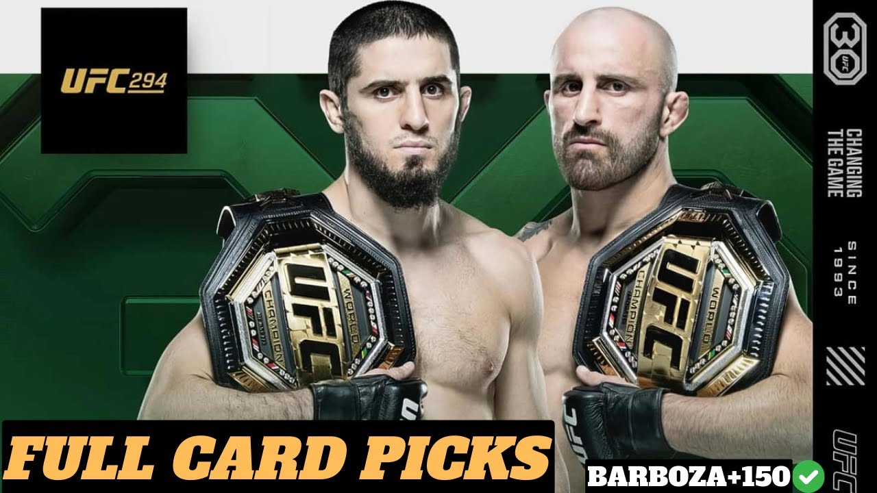 Full Card Quick Picks for UFC 294 #UFC294Predictions - YouTube