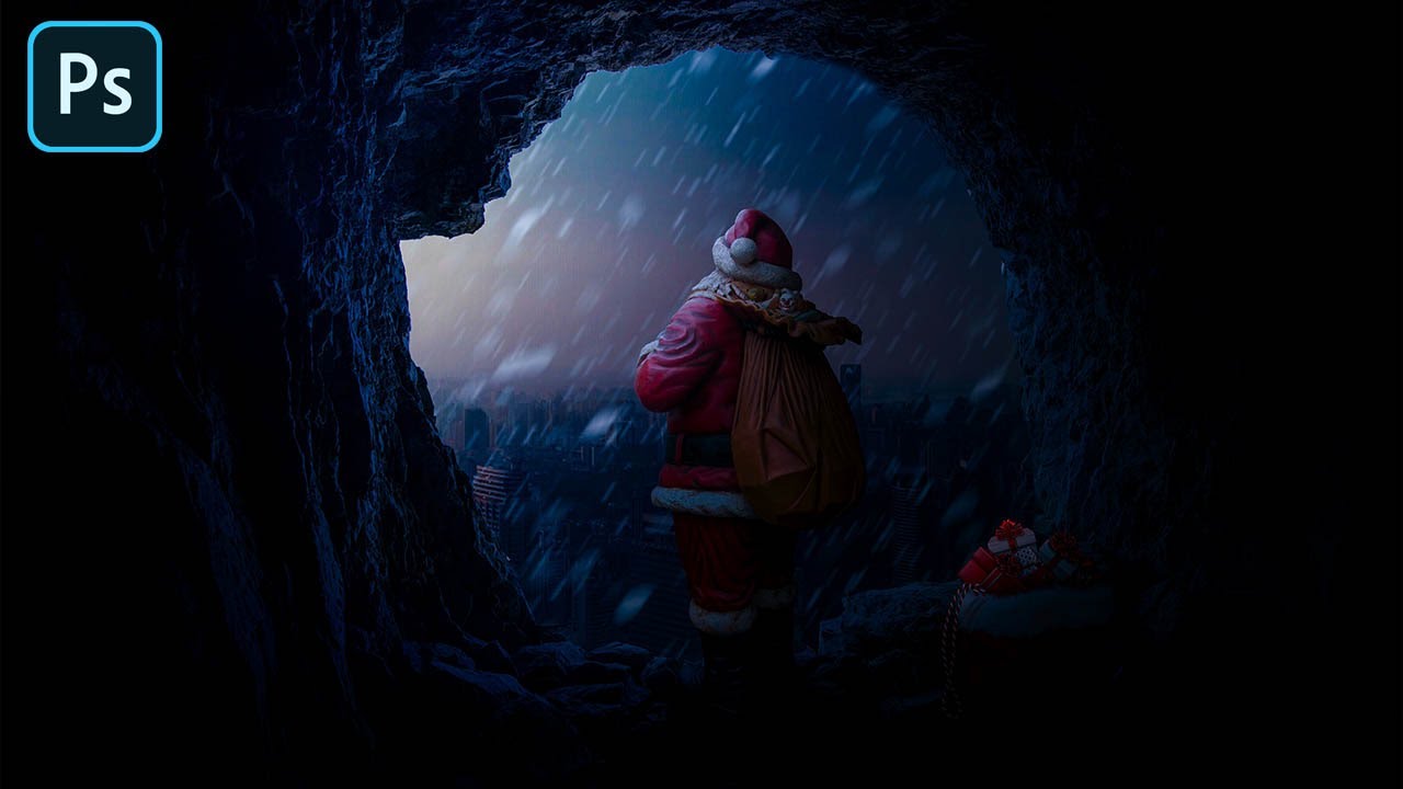 How Create a Christmas Photo Manipulation - YouTube