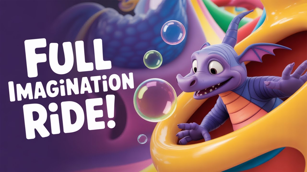 Journey into Imagination with Figment at Epcot in Disney World | Full ...