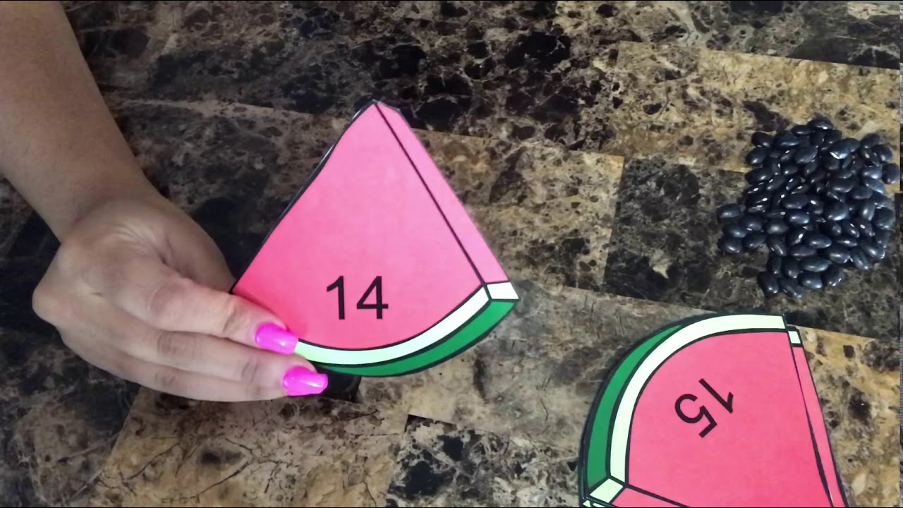 Watermelon Seed Counting 🍉 - YouTube