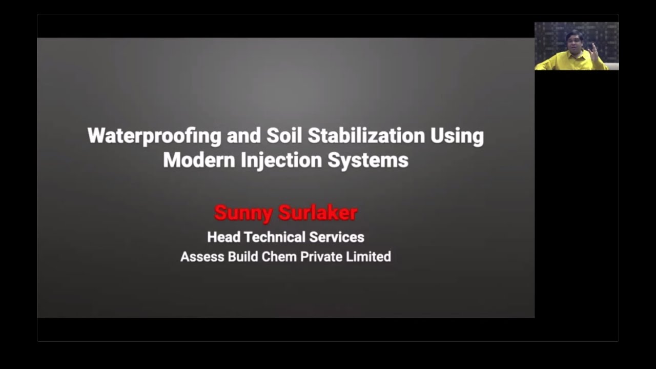 Waterproofing and Soil Stabilization Using Modern Injection Systems ...