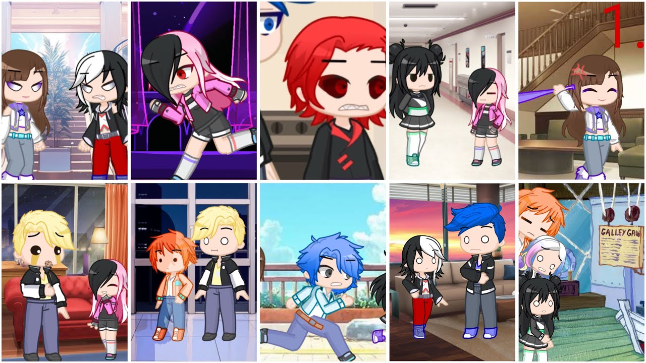 Rainbow Squad Friends All Season 1 Episodes | Gacha Life 2 | Meme - YouTube