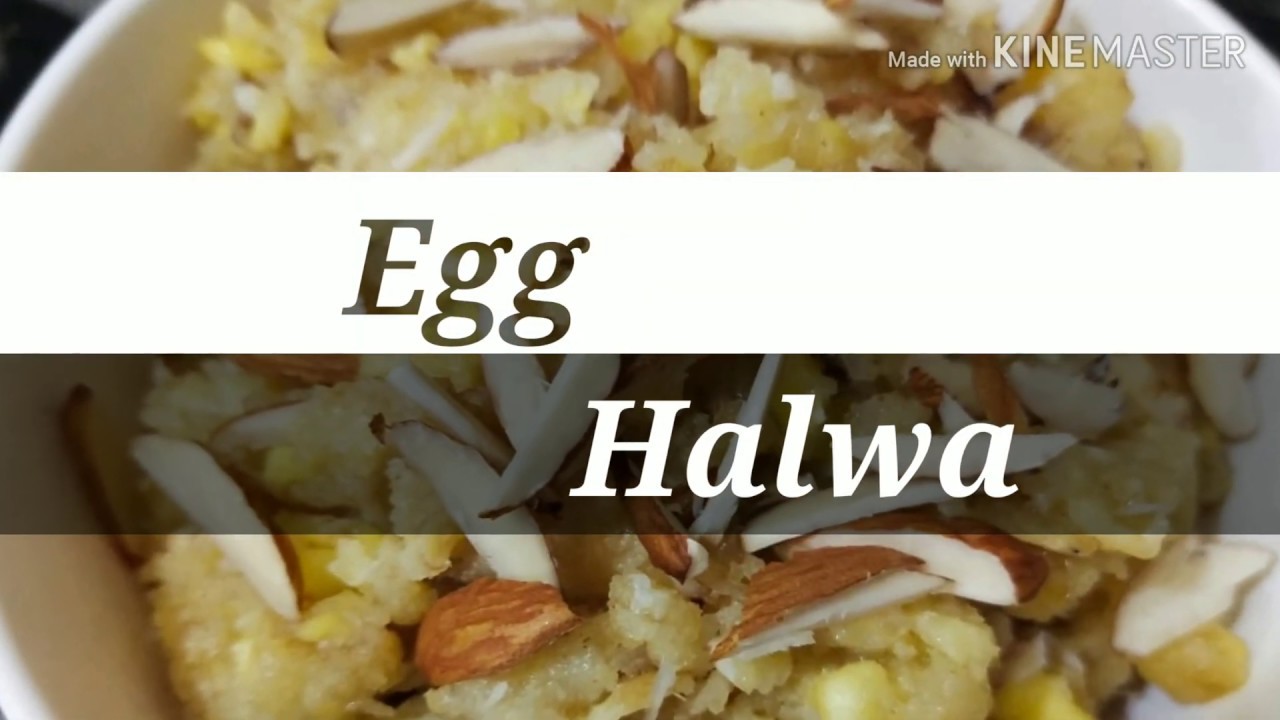 Ande ka halwa(Egg halwa)//easy sweet dish//egg Halwa - YouTube