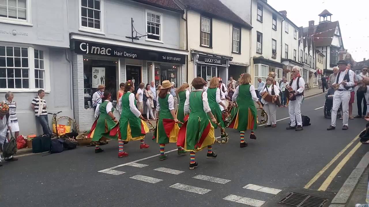 Great Dunmow flitch trial an ancient English custom and morris dancers ...