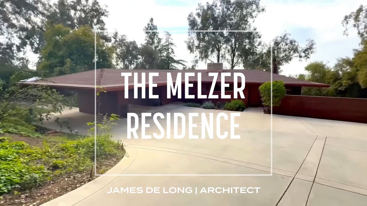 The Melzer Residence | James De Long Architect - YouTube