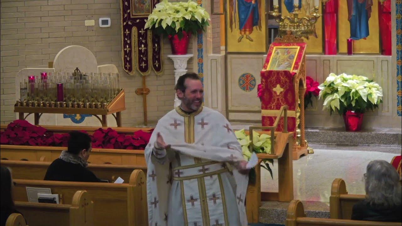 Sermon - Orthros and Liturgy - Dec 10 2023 - 10th Sunday of Luke - YouTube