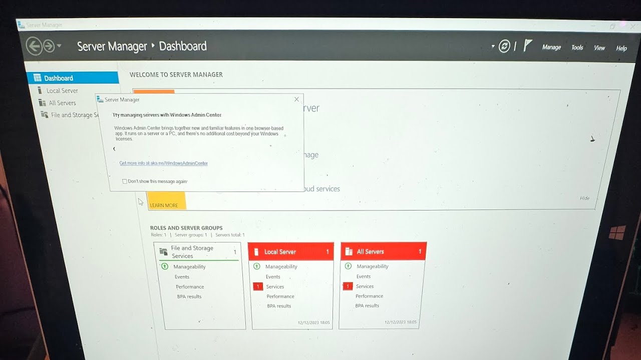 installing windows Server 2022 on a Microsoft Surface Pro 3 tablet ...