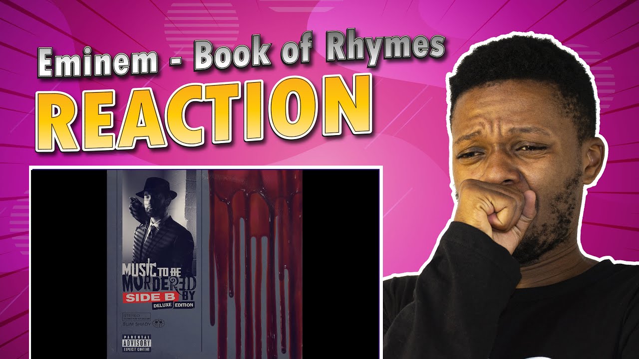 Eminem - Book of Rhymes (Audio) | The Quick Channel Reaction - YouTube