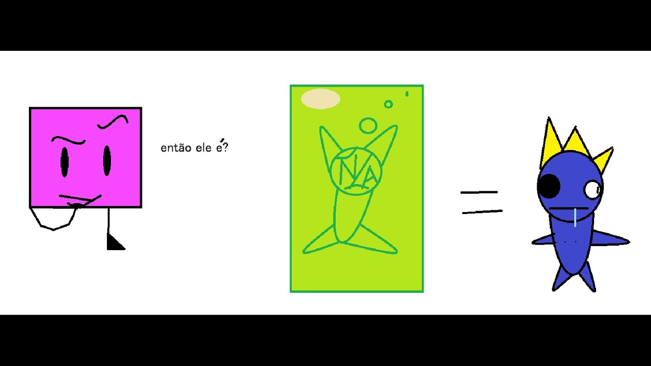 Onelvias:os rainbow friends eram pessoas? - YouTube