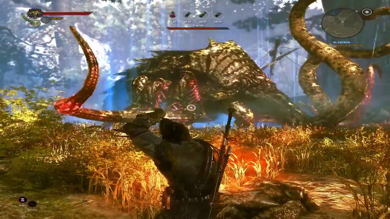 The Witcher 2 - Defeating the Kayran / Derrotando al Kayran - YouTube