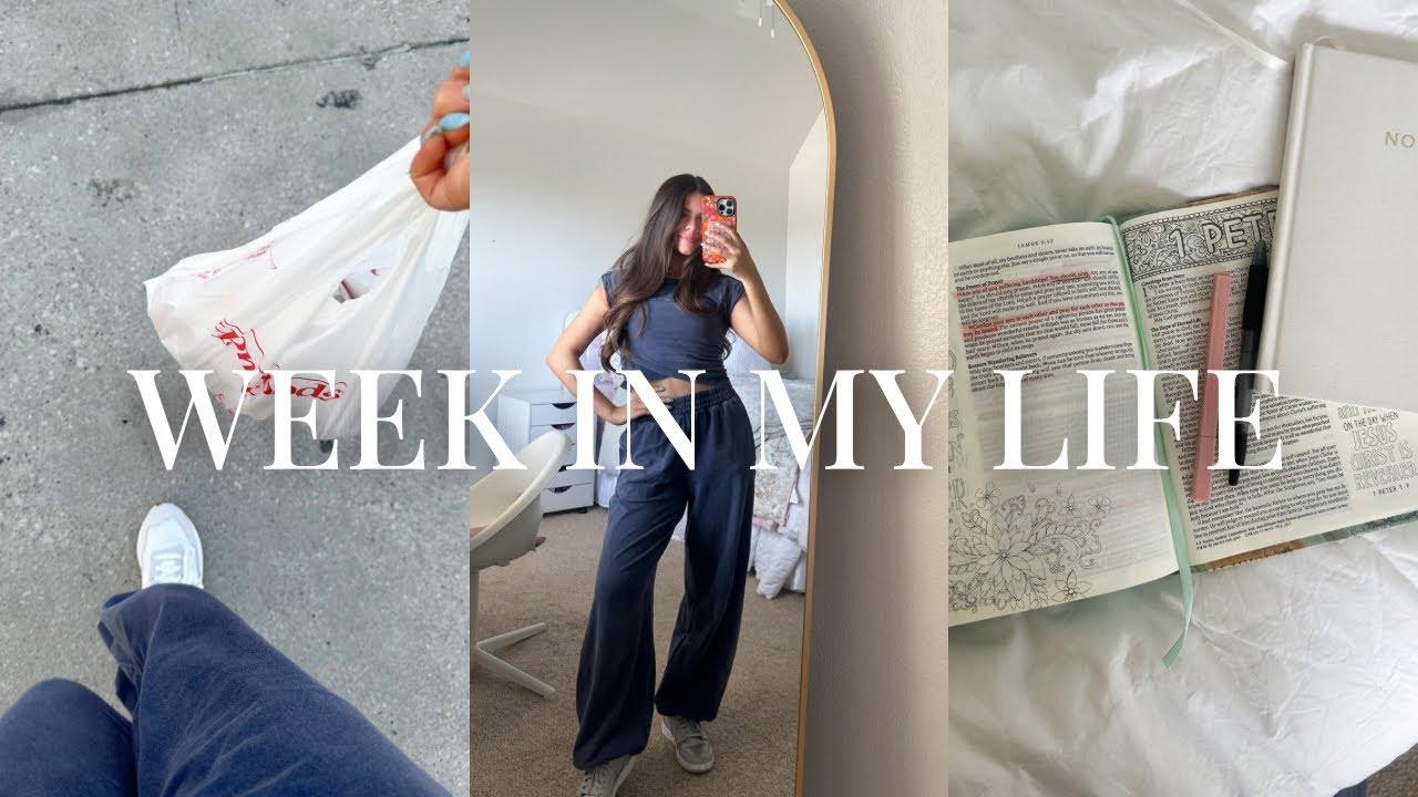 hi, I'm back!!💓🫶🏼 post-grad week in my life!! - YouTube