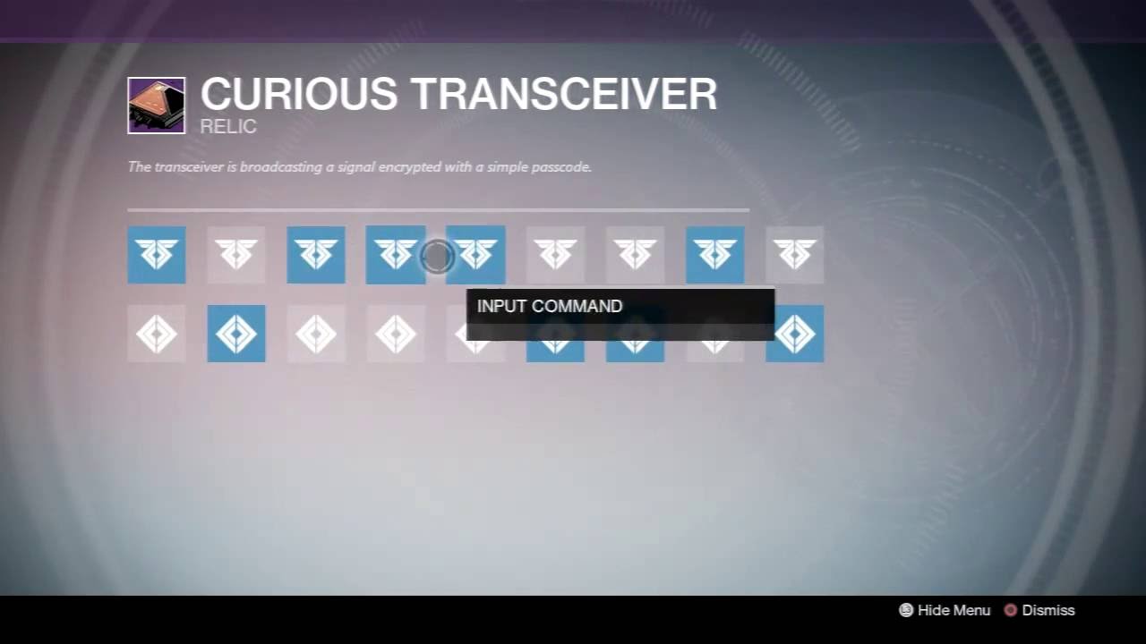 how to Crack the code for Curious Transceiver - YouTube