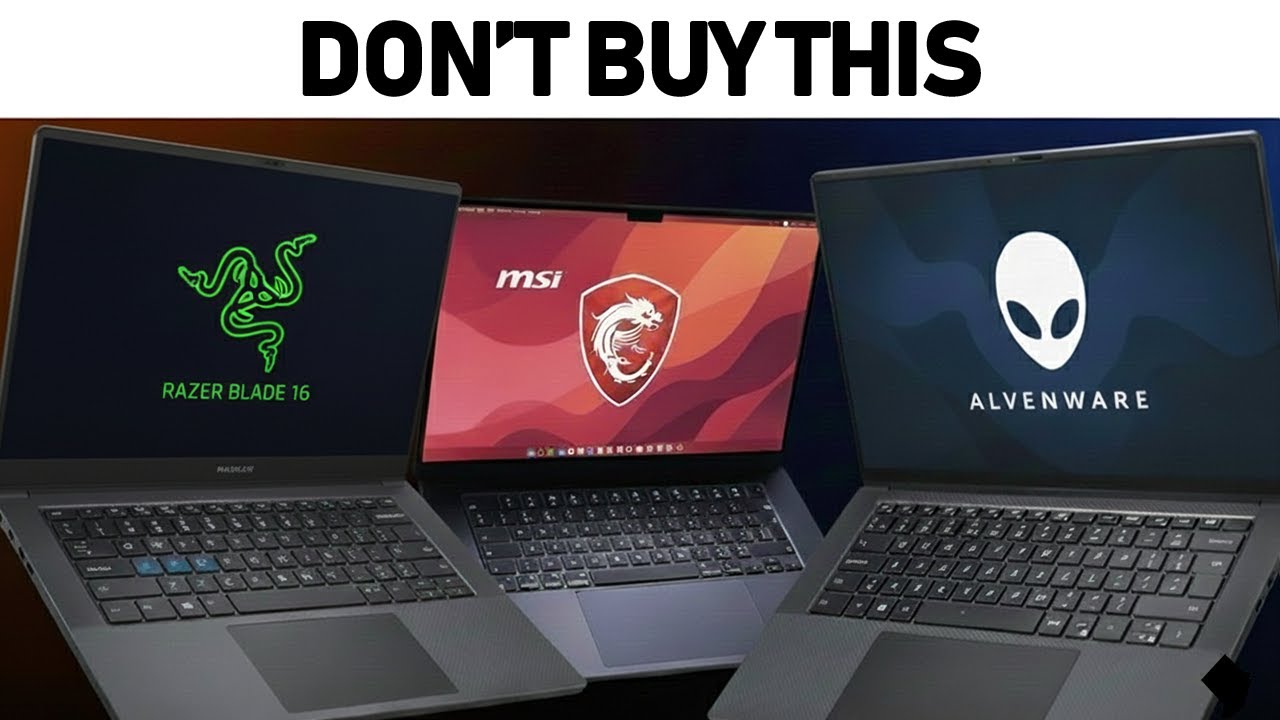 AVOID THESE GAMING LAPTOPS BRANDS IN 2026! Top 5 Ranked WORST to BEST ...