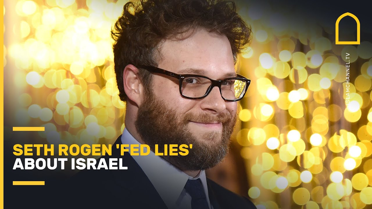 Seth Rogen: "I was fed huge amount of lies about Israel..." - YouTube