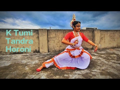 || K Tumi Tandra Horoni || Bangla Adhunik Song|| Dance cover by Saheli ...