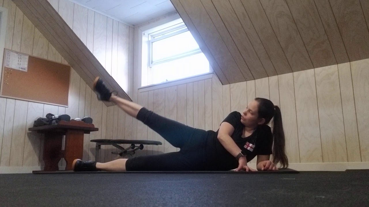 Side leg raises - YouTube