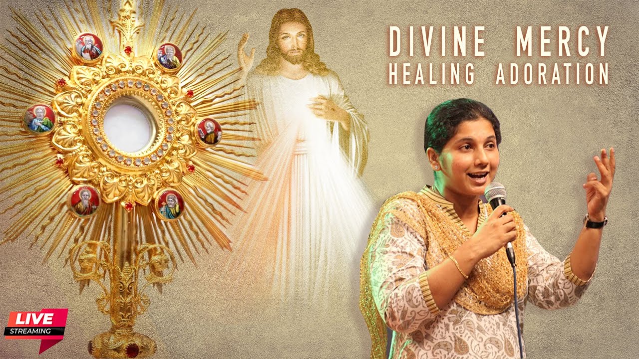 Divine Mercy Adoration Live Today | Maria Sangeetha | 22 August | Divine Goodness TV - YouTube