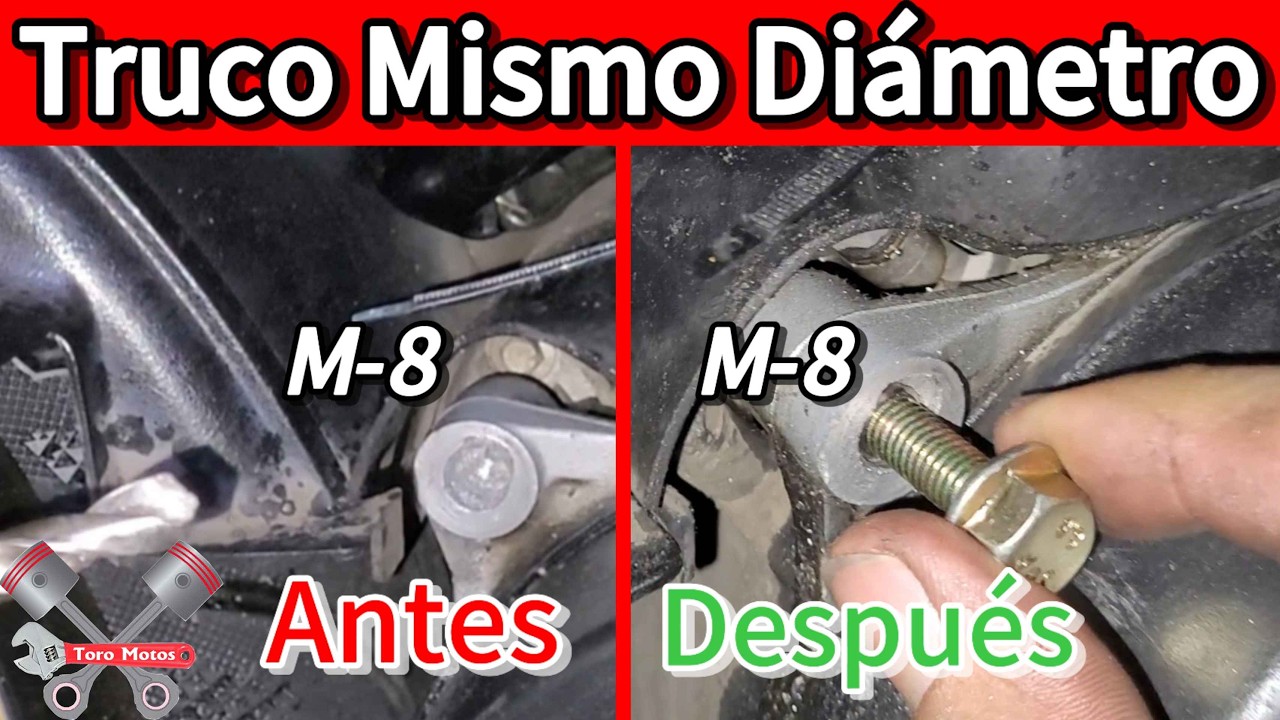 🔩 Te Revelo como Reparar una ROSCA Barrida en Aluminio - YouTube