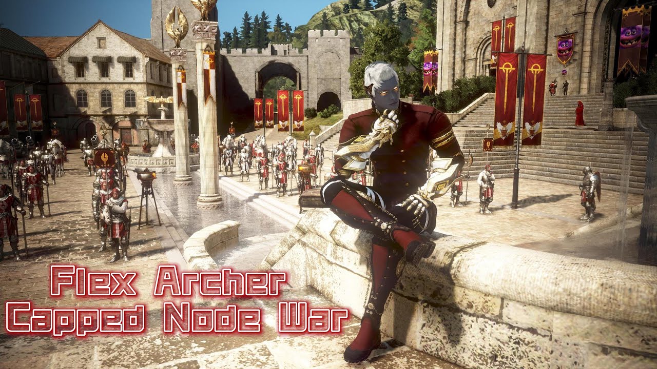 BDO PVP Flex Archer Capped Node War - YouTube