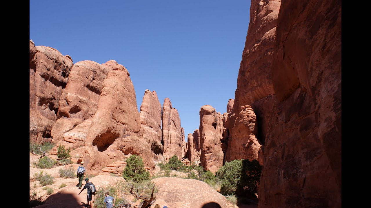 The Fiery Furnace Hike | Arches National Park, Utah, USA - YouTube