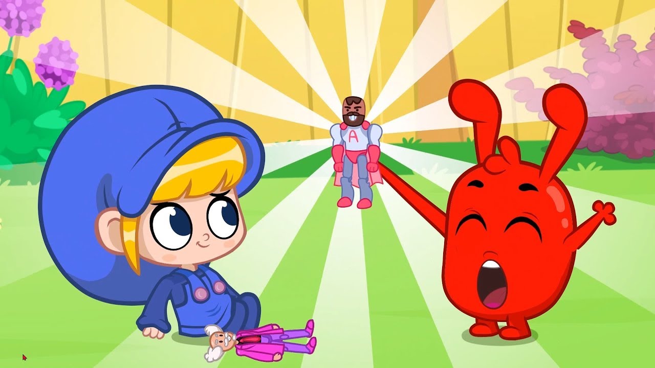 Mila & Morphle Literacy | Super Hero Mila | Cartoons with Subtitles ...