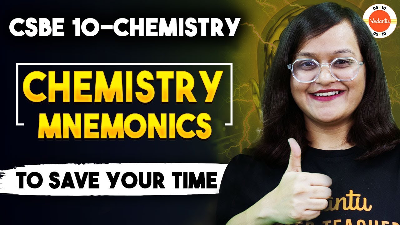 Easy Chemistry MNEMONICS That Will Save Your Time | Class 10 Chemistry ...