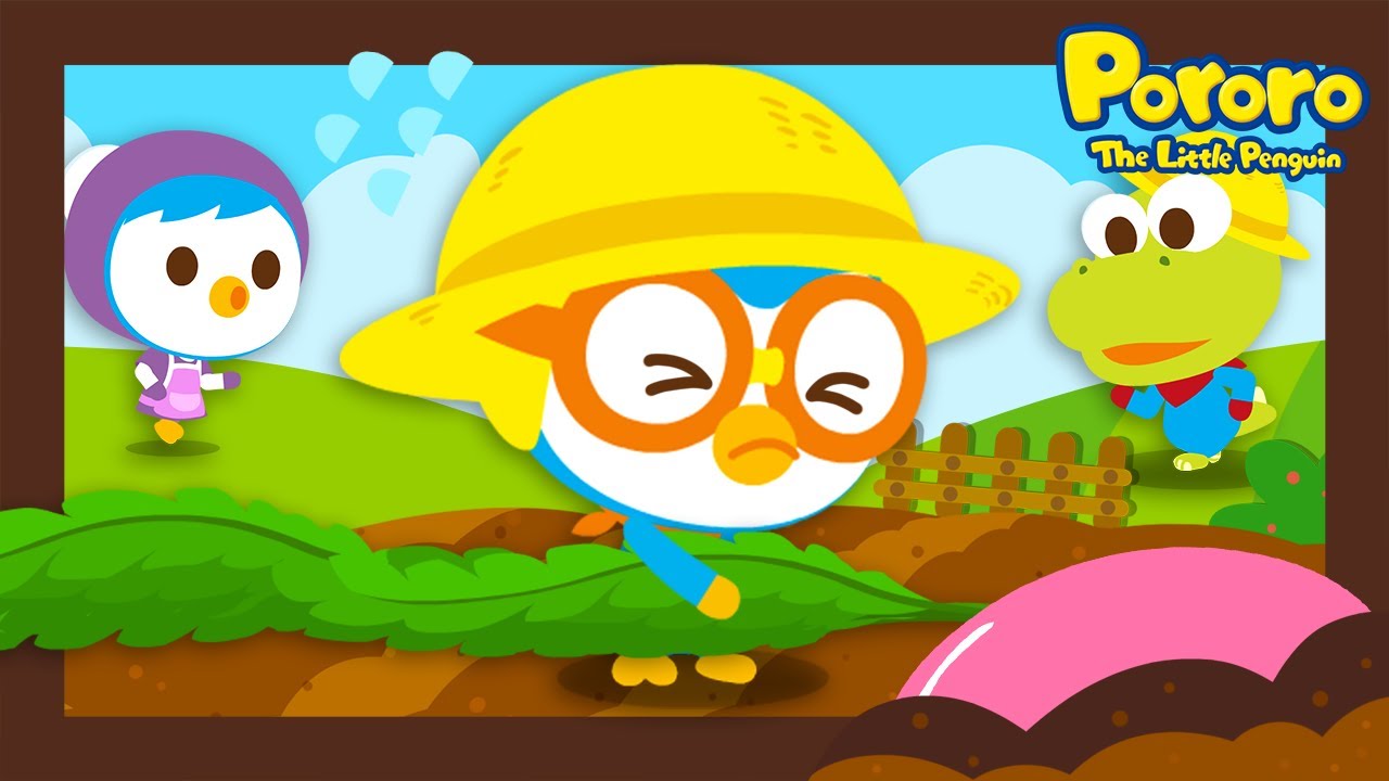 The Great Big Enormous Turnip | Pororo Fairy & Tales | Bedtime Story ...