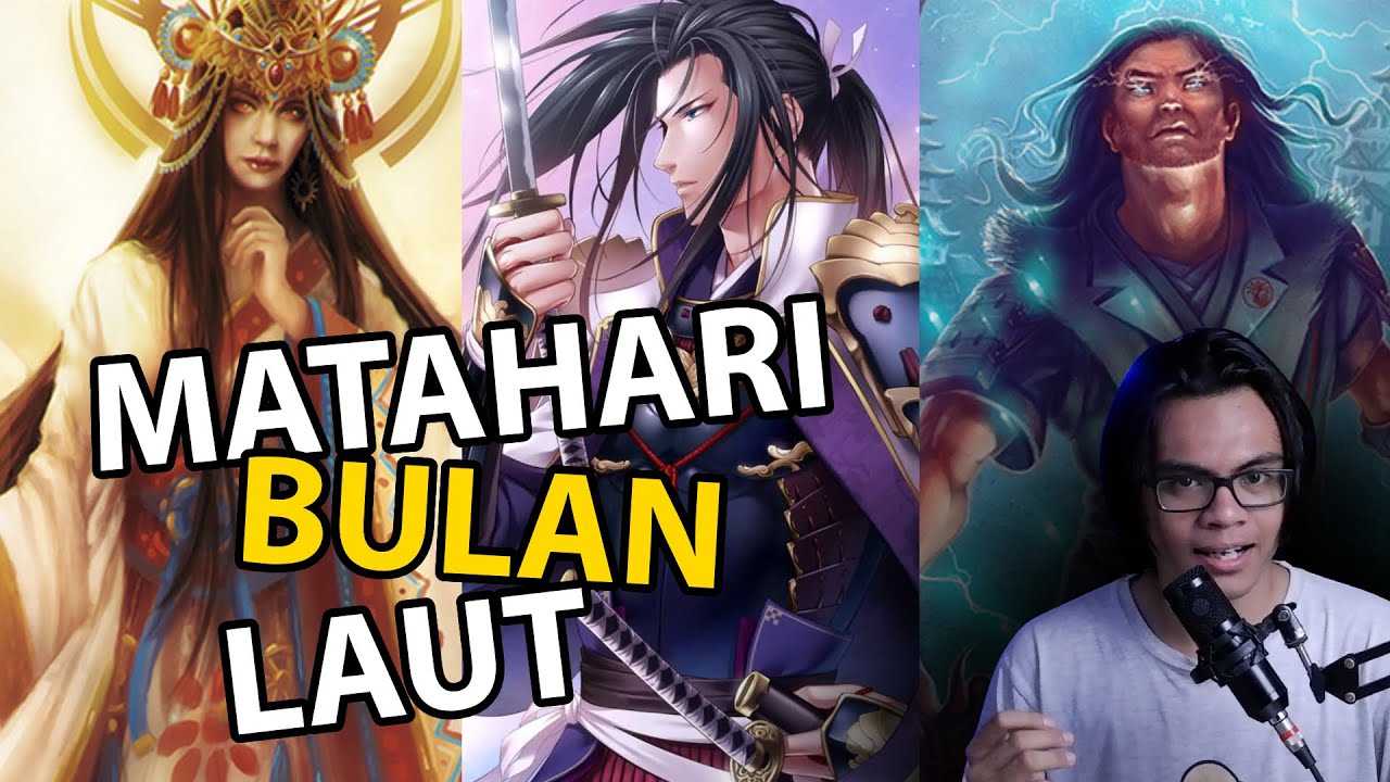 Amaterasu, Tsukuyomi dan Susanoo - Mitologi Jepang - YouTube