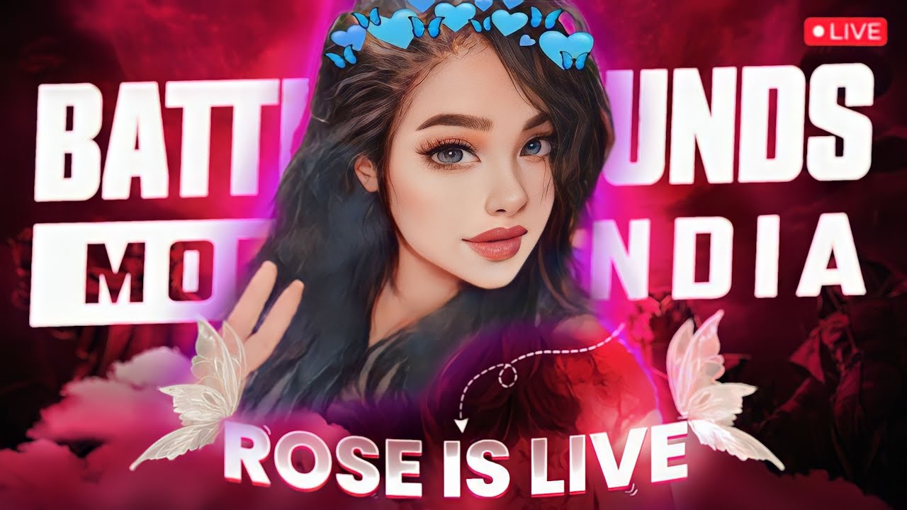 | bgmi 2.9 update is here 🥰😁|BGMI LIVE WITH ROSE| #bgmi #live #girlgamer - YouTube